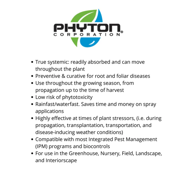 Phyton 27 Systemic Fungicide & Bactericide – 8 oz | Long-Lasting Plant ...